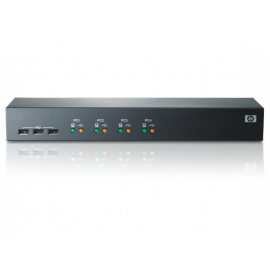HP 1x4 USB/PS2 KVM Console Switch (AF611A)